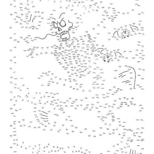 Halloween Extreme Difficulty Dot-to-dot / Connect the Dots Vol. 1 PDF ...