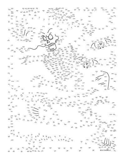 Halloween Extreme Difficulty Dot-to-dot / Connect the Dots Vol. 1 PDF ...