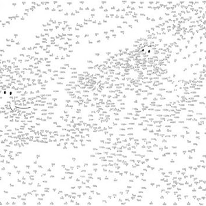 Santa's Sleigh Extreme Difficulty Dot-to-dot / Connect the Dots PDF - Etsy