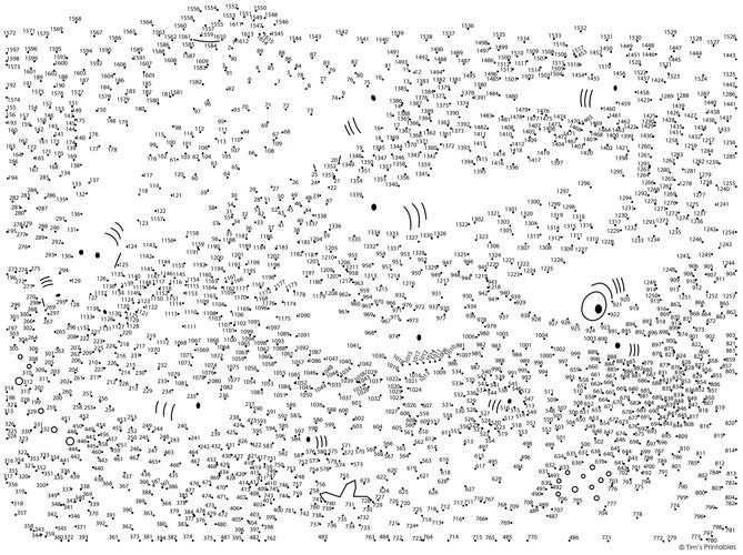Animal Extreme Difficulty Dot-to-dot / Connect the Dots Vol. 1 PDF - Etsy