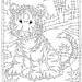 Tiger Cub Dot-to-dot / Connect the Dots PDF - Etsy
