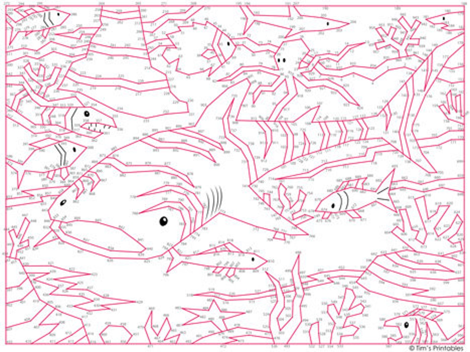 Whale Shark Extreme Difficulty Dot-to-dot / Connect the Dots PDF - Etsy
