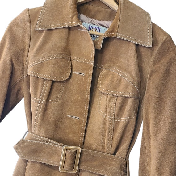 Lantry Leathers belted coat - Gem