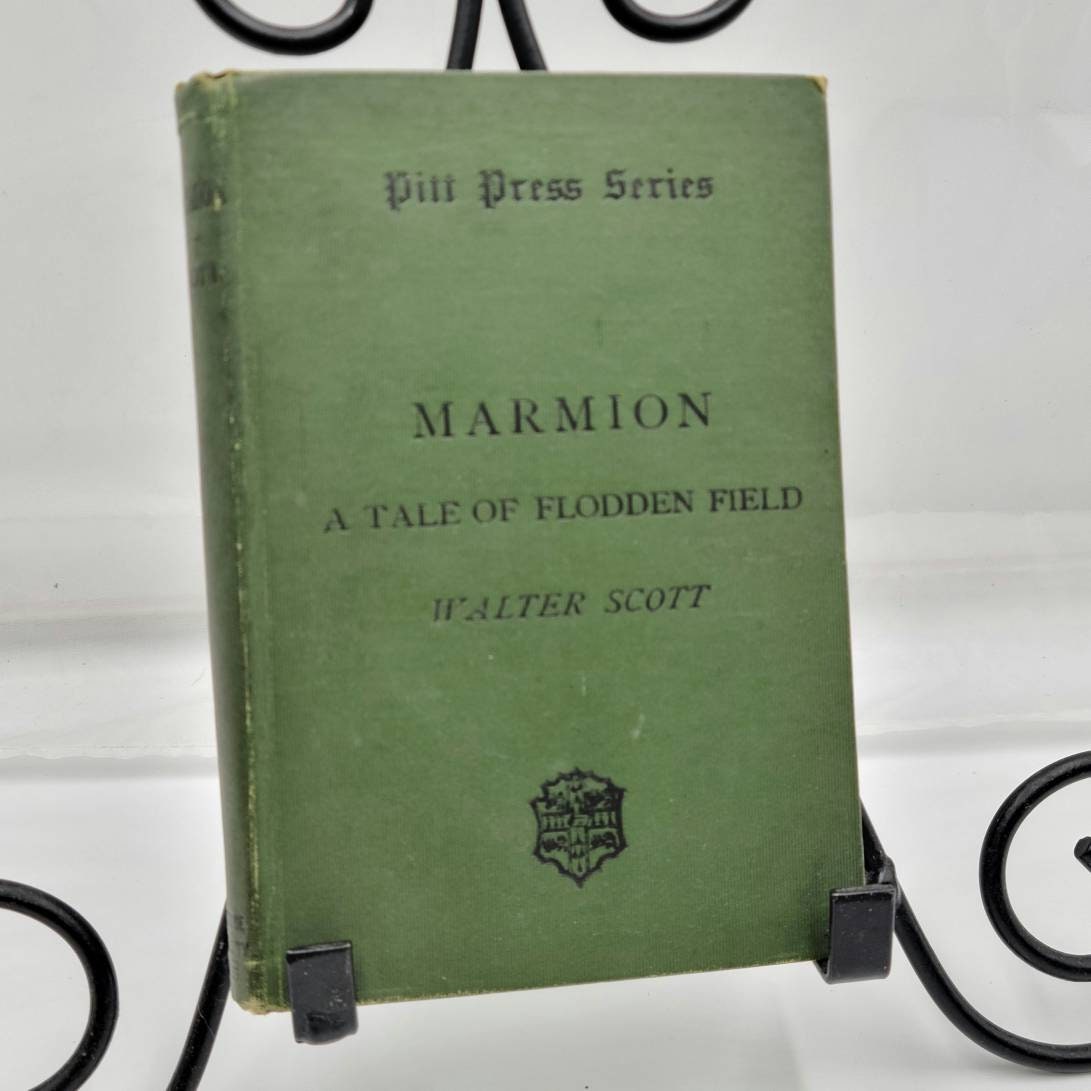 Marmion Poetry Book Sir Walter Scott 1895 A Tale of Flodden Field ...