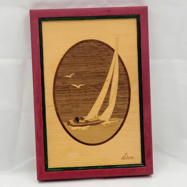 Wood Inlay Picture - Etsy