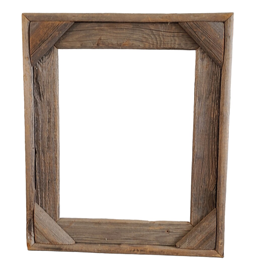 Rustic Barnwood Frame - Etsy