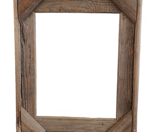 CROSS Multi Frame Rustic Barnwood Old Barn Wood Wooden Picture Photo ...