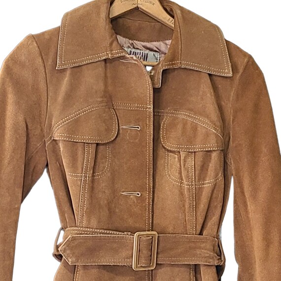 Lantry Leathers belted coat - Gem