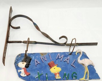 Snoopy Metal Sign - Etsy