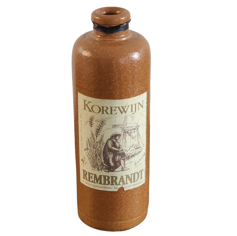 Salt Glazed Dutch Liquor Bottle - Etsy