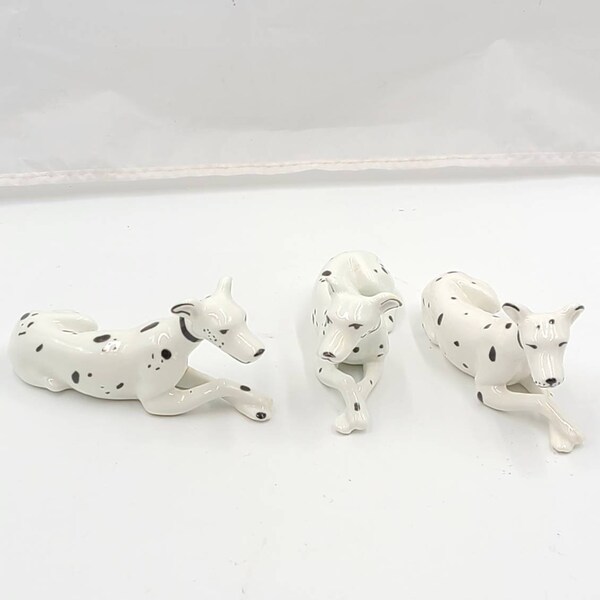 Ceramic Dalmatian Figurine - Etsy