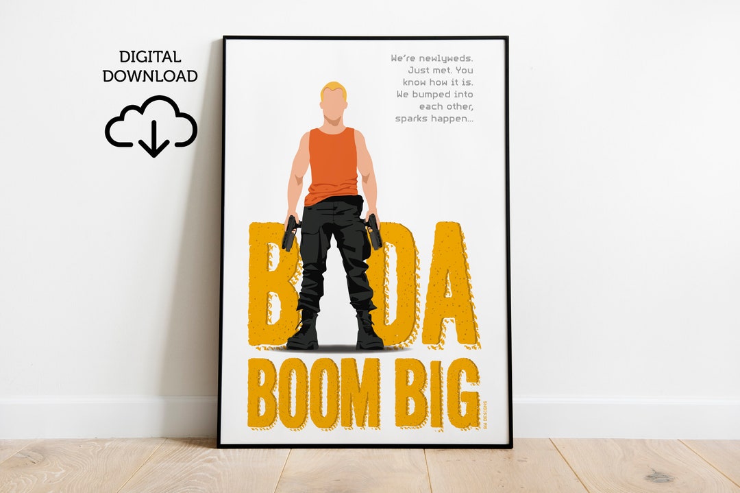Korben Dallas/the Fifth Element/newlyweds/leeloo/sci Fi/art Print ...