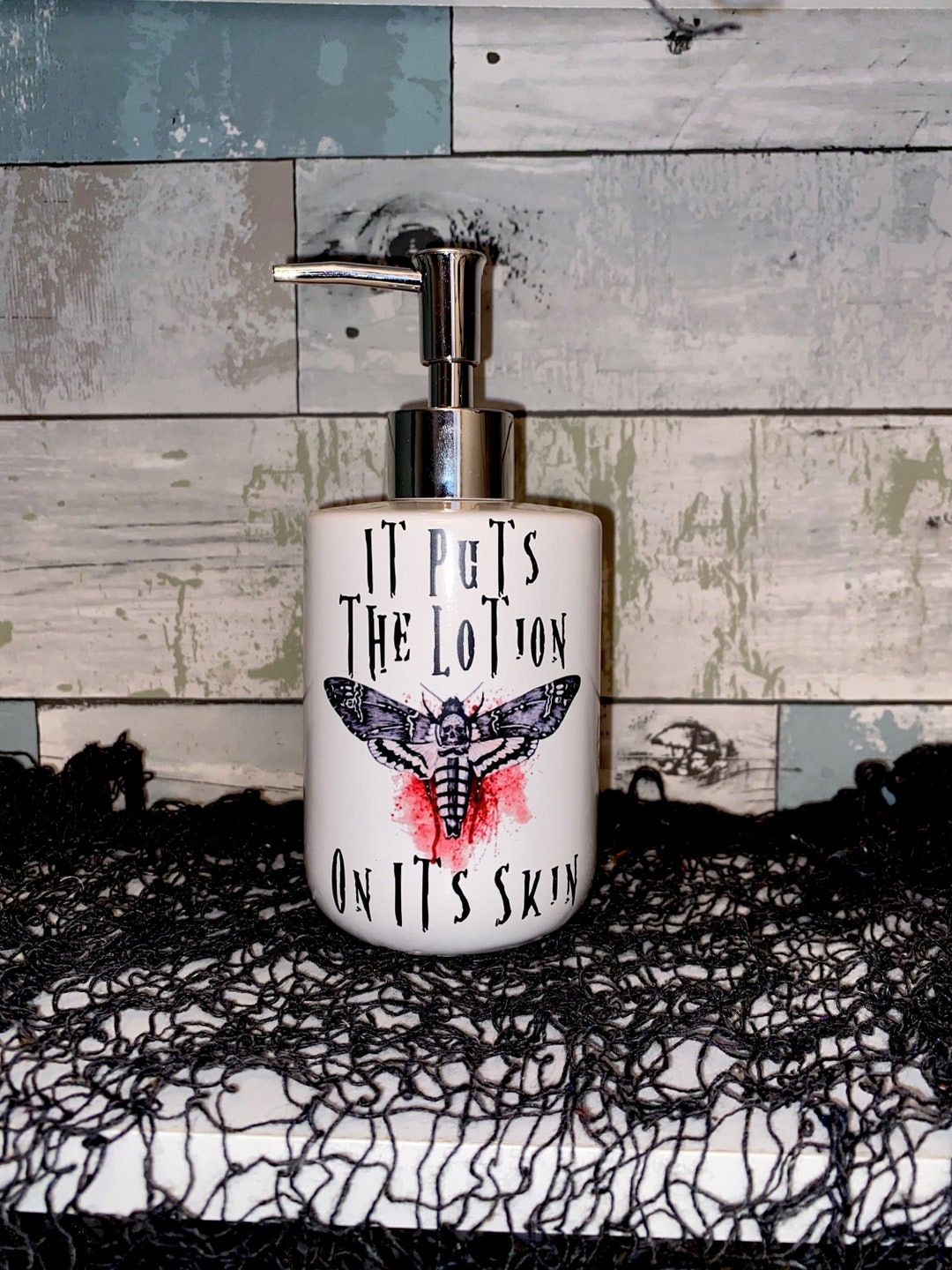 Lotion the Flesh Soap Dispenser - Etsy