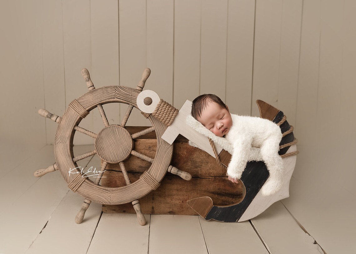 Nautical Newborn Digital Backdrop-2 - Etsy