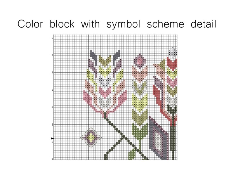 Tree of Life Cross Stitch Pattern | Moldavian Folk Embroidery (PDF ...