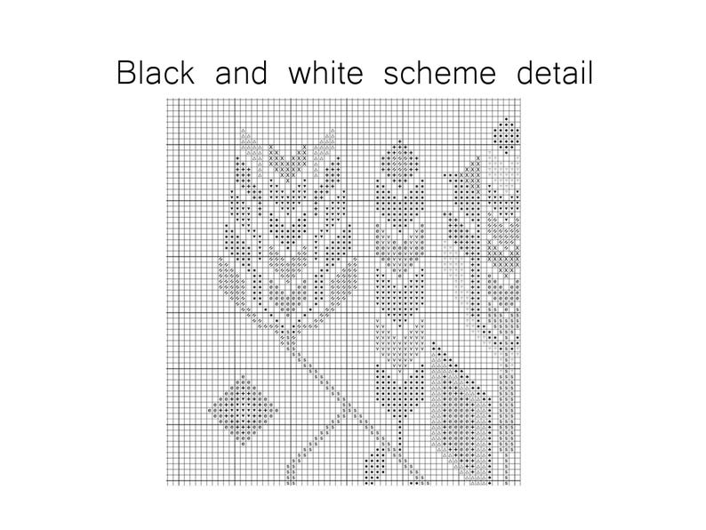 Tree of Life Cross Stitch Pattern | Moldavian Folk Embroidery (PDF ...