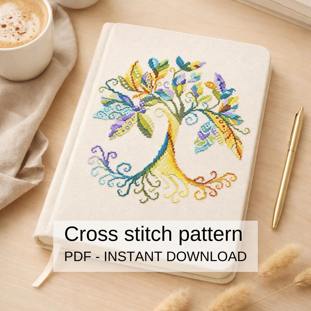 Tree of LIFE Cross Stitch Pattern PDF - Etsy