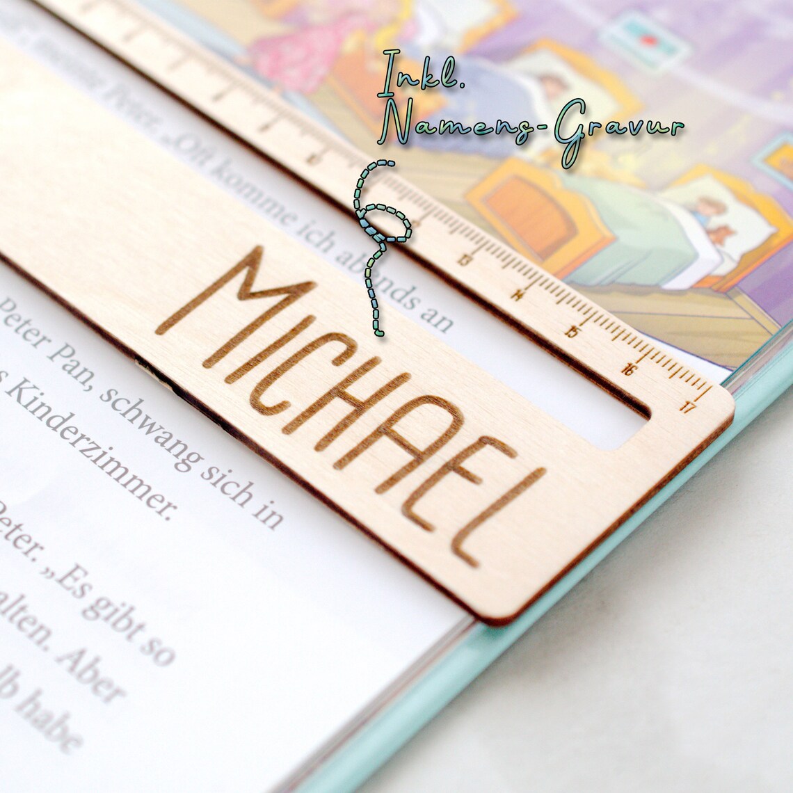 Reading Aid Bookmark Personalized With Name as a Gift for Starting ...