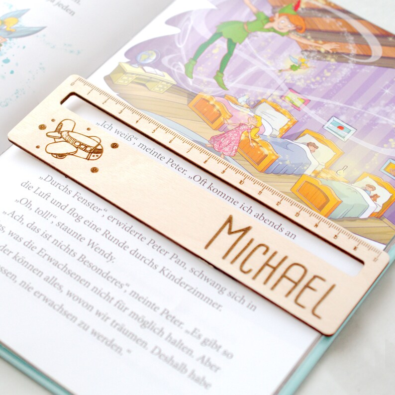 Reading Aid Bookmark Personalized With Name as a Gift for Starting ...