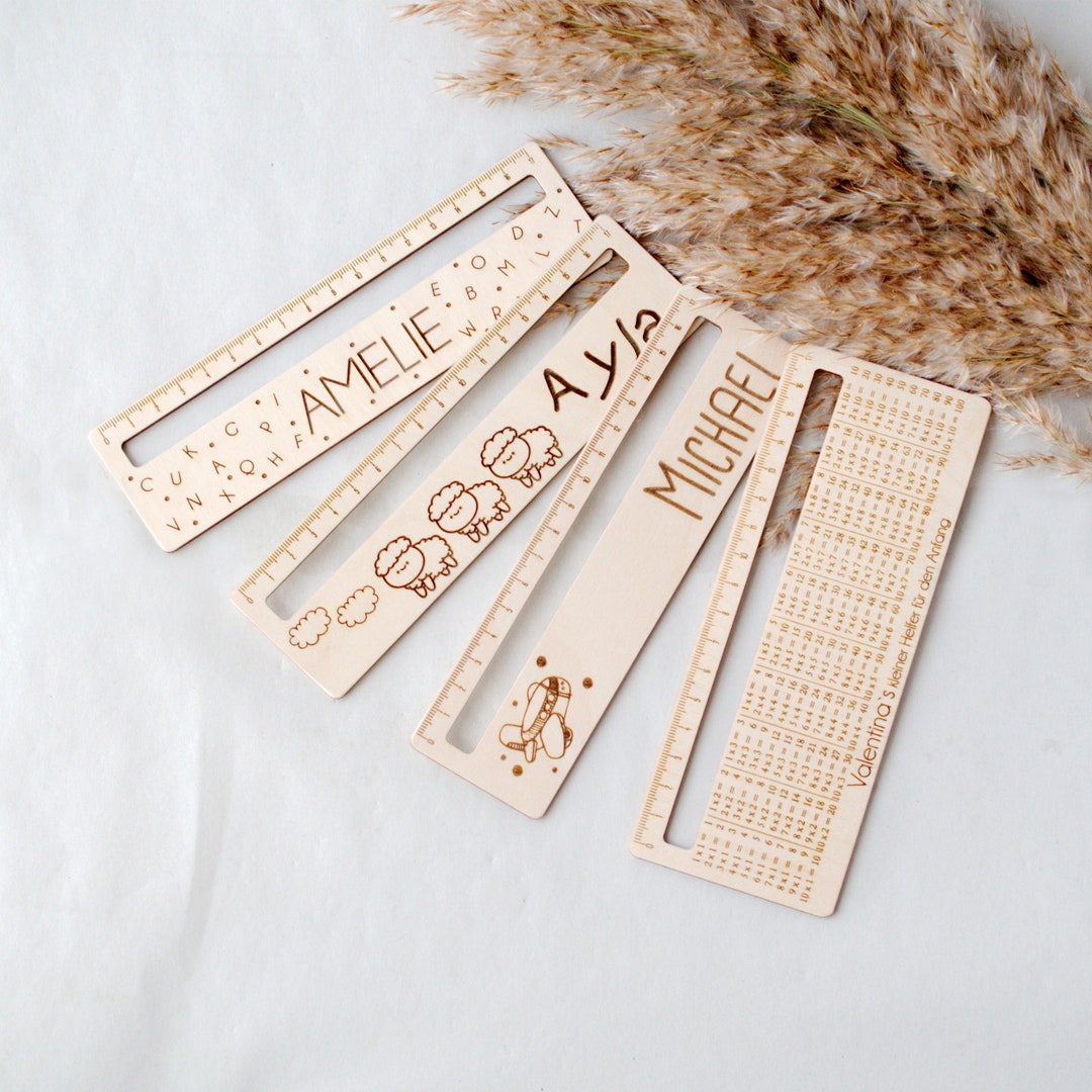 Personalized Reading Aid With Ruler With Name, Reading Aid for Children ...