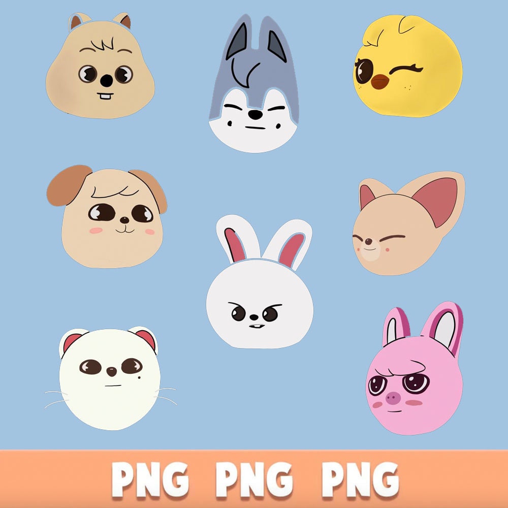 Stray Kids Skzoo Characters Bundles PNG, Felix Stray Kids, Stray Kids ...