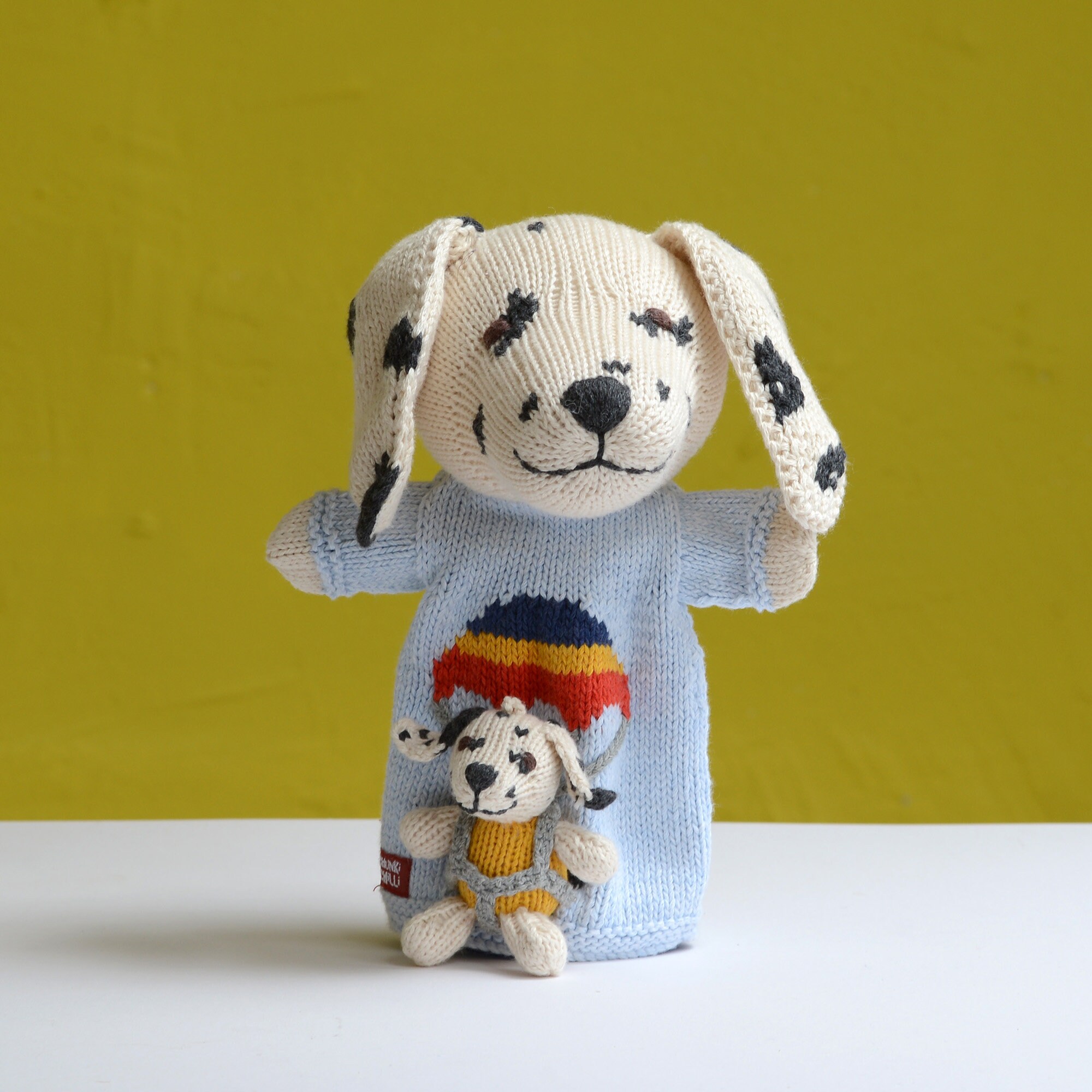 Hand Knitted Pocket Puppet and Soft Toy - Etsy UK