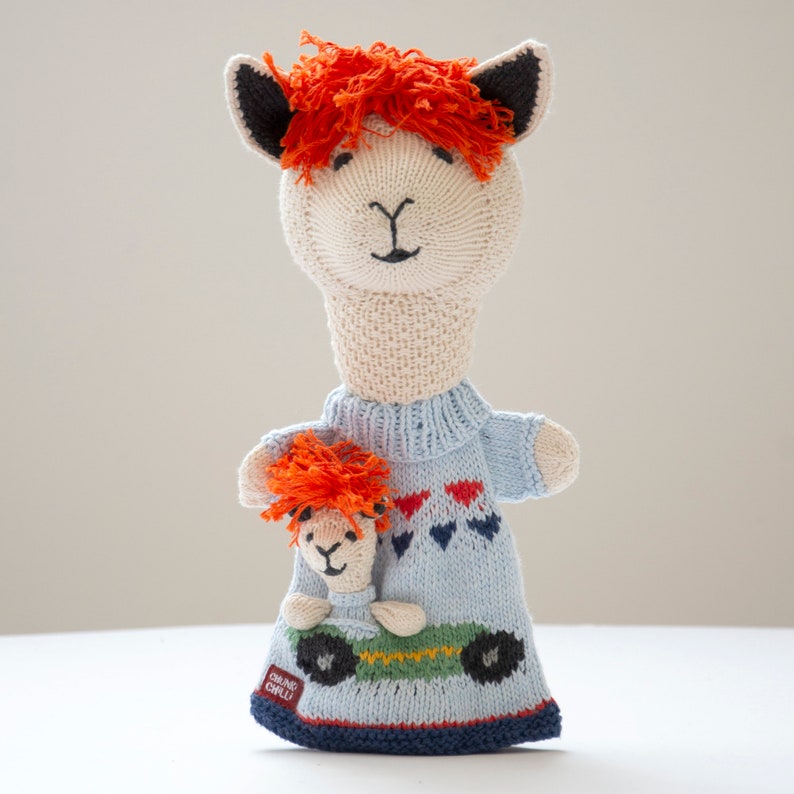 Hand Knitted Pocket Puppet and Soft Toy - Etsy UK
