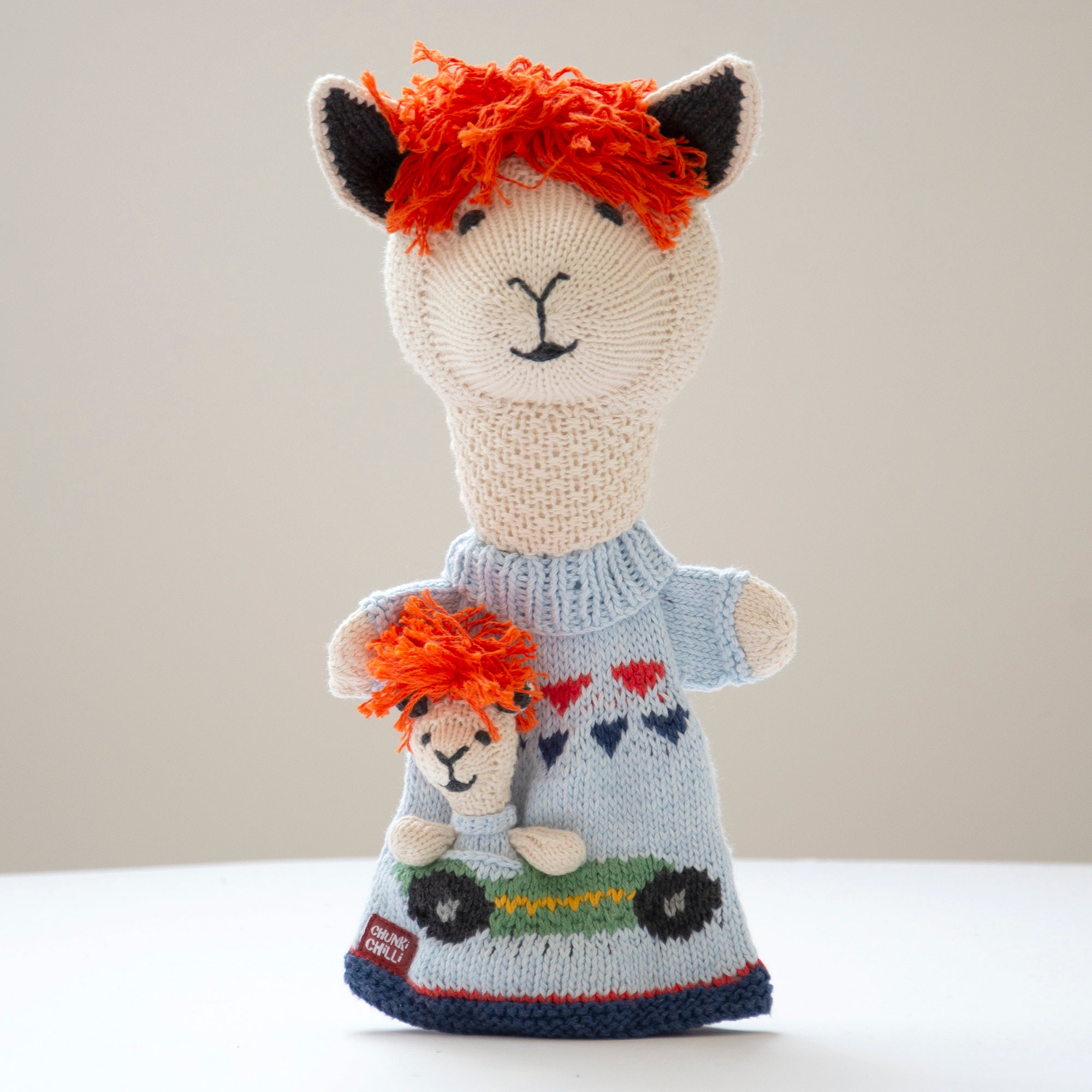 Hand Knitted Pocket Puppet and Soft Toy - Etsy UK