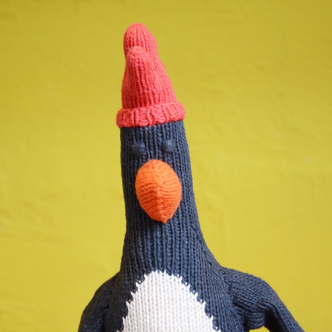 Feathers Mcgraw Soft Toy - Hand Knitted - Etsy