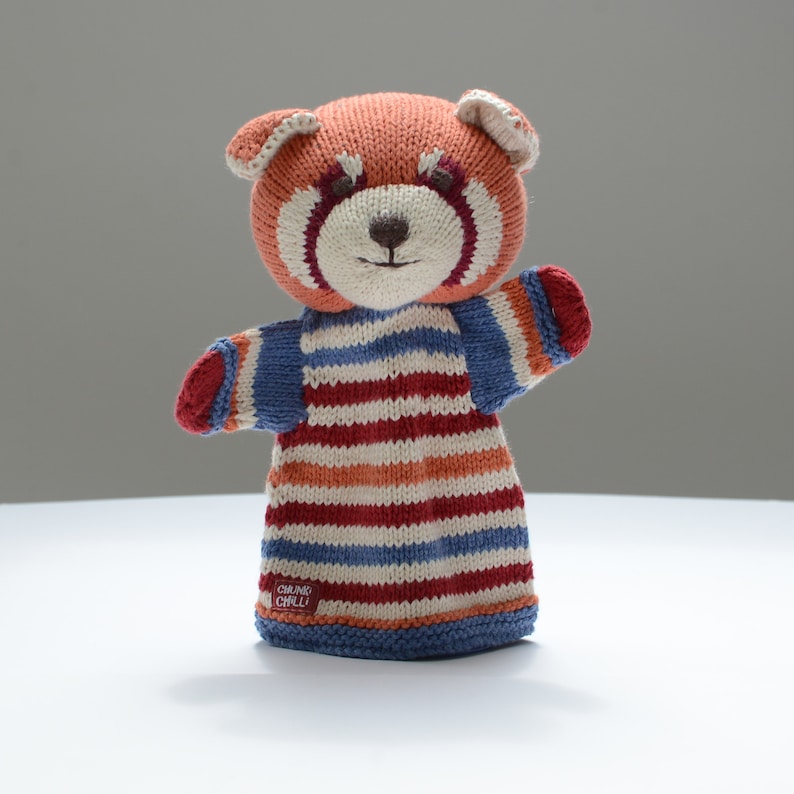 Hand Puppets Hand Knitted in Organic Cotton - Etsy