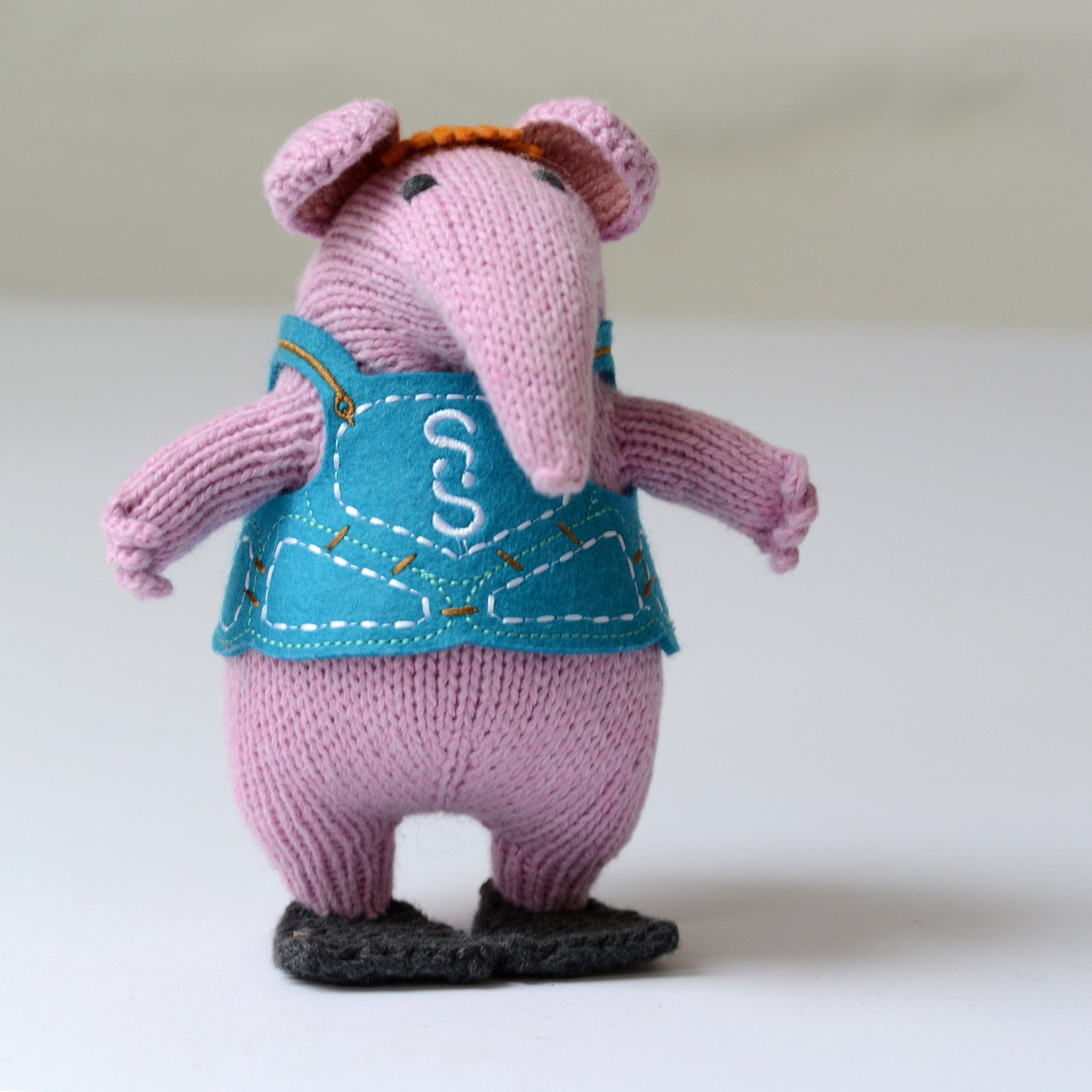 Hand Knitted Clanger Soft Toys - Etsy UK