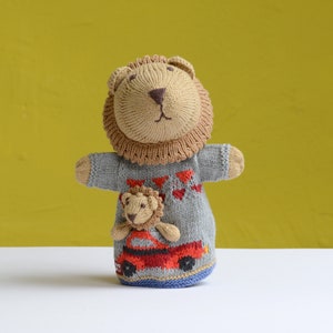 Hand Knitted Pocket Puppet and Soft Toy - Etsy
