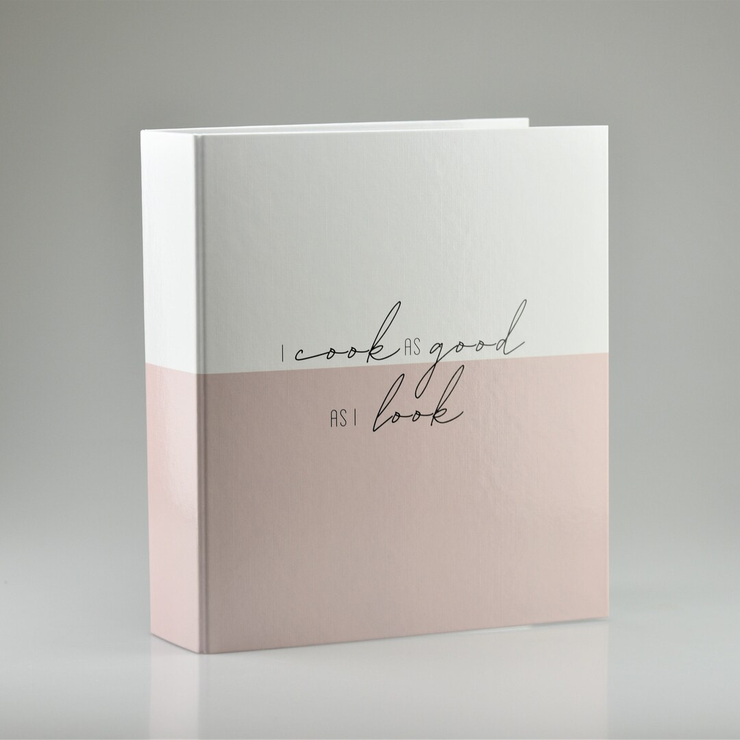 Folder for Recipes in A4 Format Model LOOKBOOK - Etsy