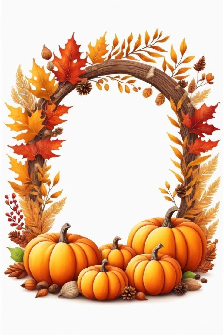 Pumpkin Arch 133x200 Counted Cross Stitch Pattern PDF for DMC Floss ...