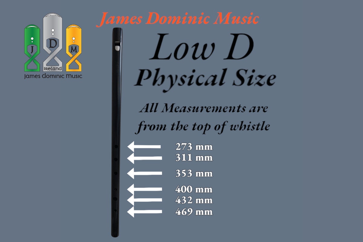 Low D Whistle – Deep, Rich Sound & Smooth Play for All Skill Levels - Etsy