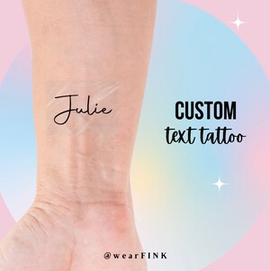 Sun Wave Natural Temporary Tattoo 2 Week Tattoo Semi - Etsy