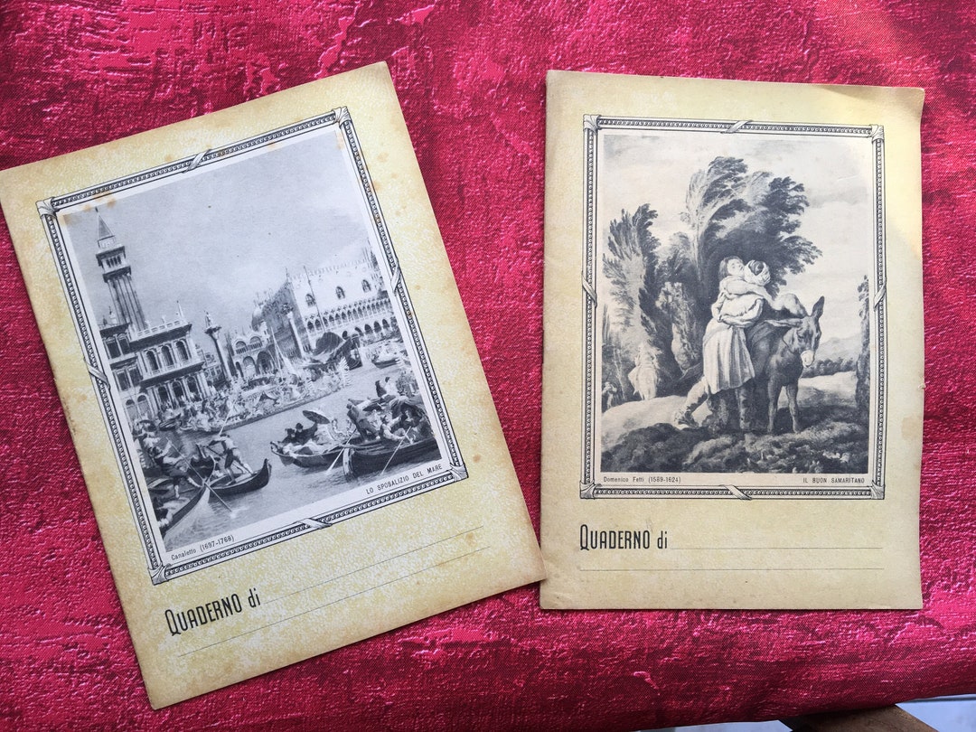 2 Old School Notebooks, New Notebooks, for Writing, Drawing, Notepad ...