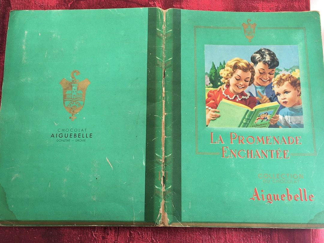 Rare Book Album Images in Chromography "la Promenade Enchantée"-album N ...