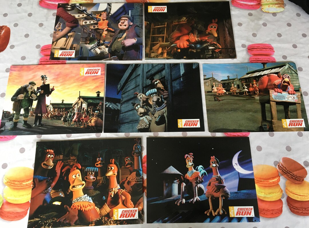 Chicken RUN Pathé (7) Advertising Posters Photographs Cinema-animated ...