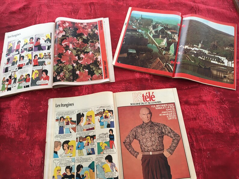 1973 Woman's French 3 Magazine Revue Bonne Soiree-mode-works-couture ...