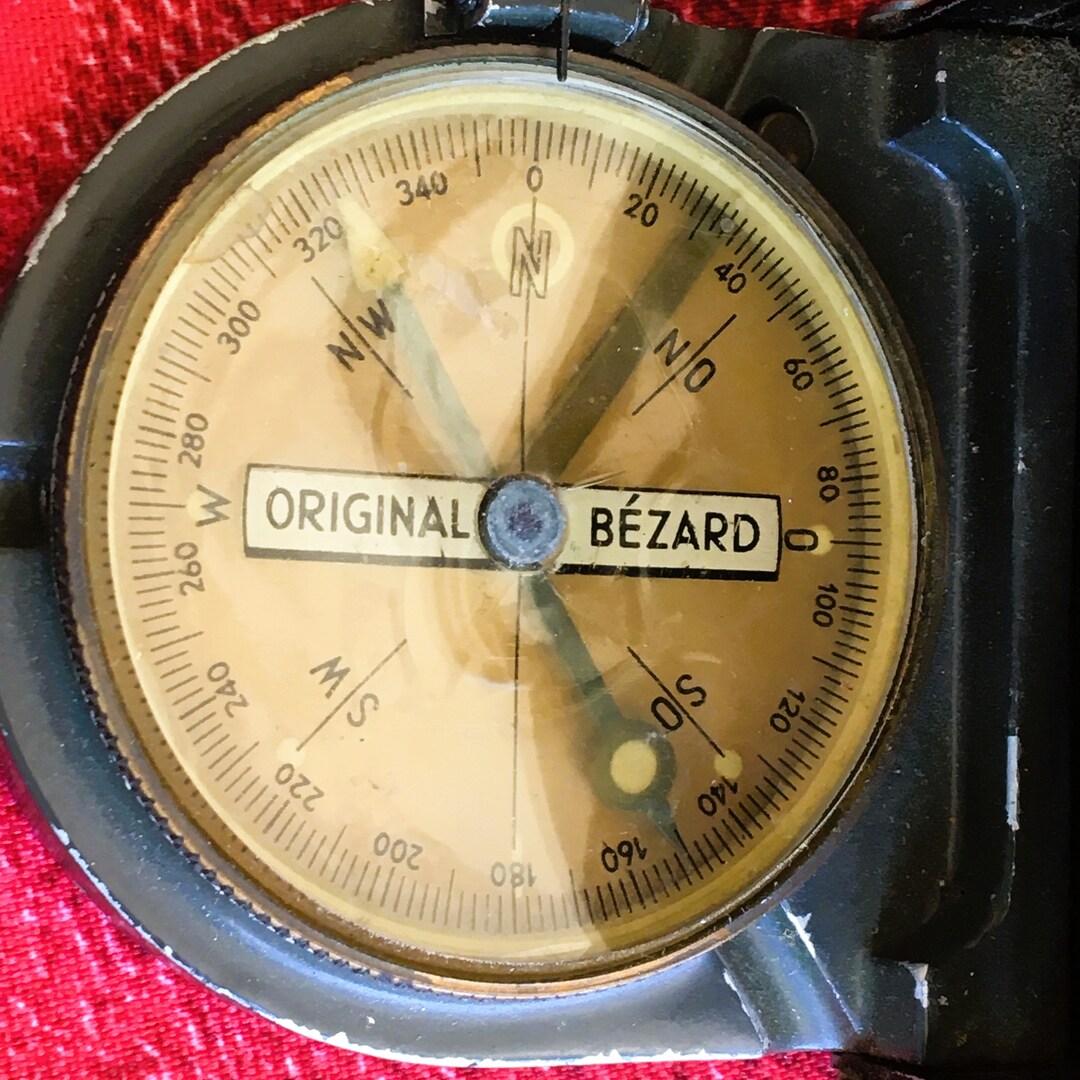 1930s French Compass/military Brass Compass/french Army Compass ...