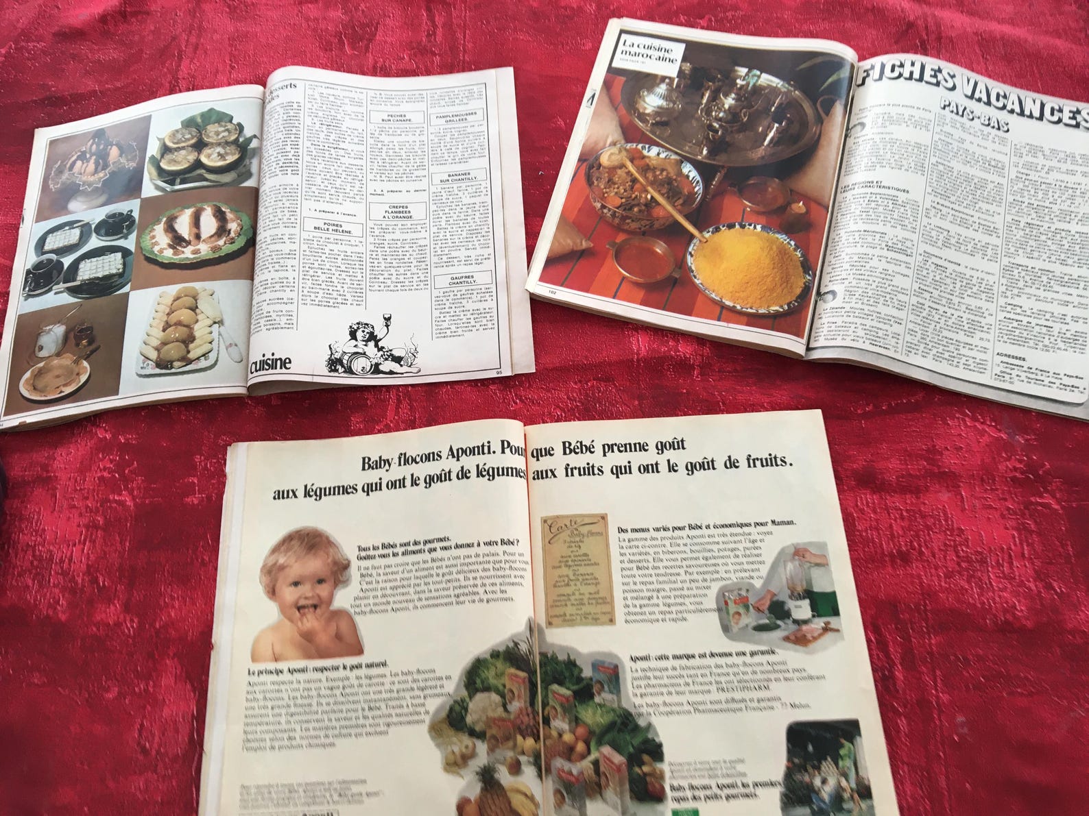 1973 Woman's French 3 Magazine Revue Bonne Soiree-mode-works-couture ...
