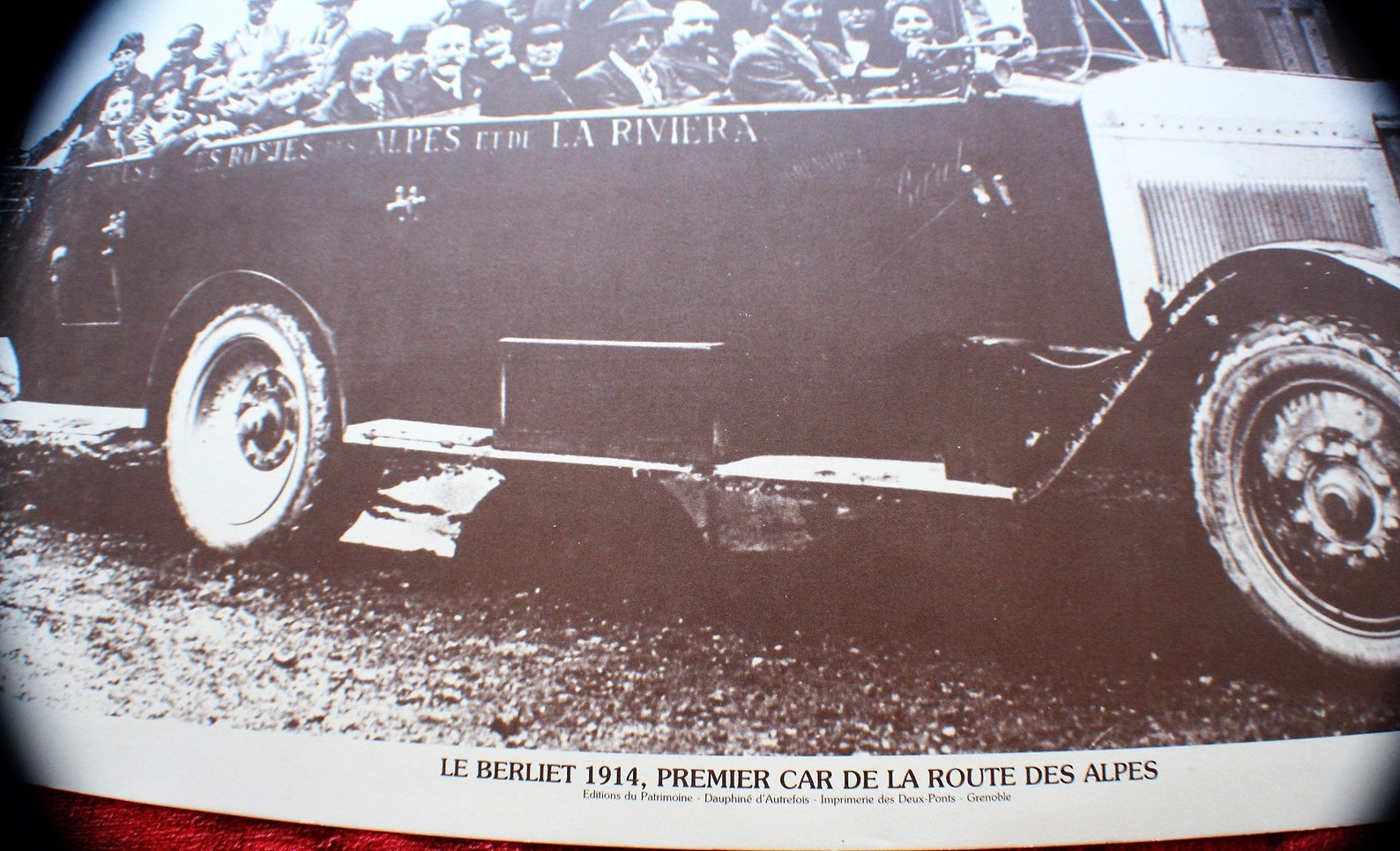 Uncommon Rare Poster Original Vintage Automobile Car DEDION-BOUTRON ...