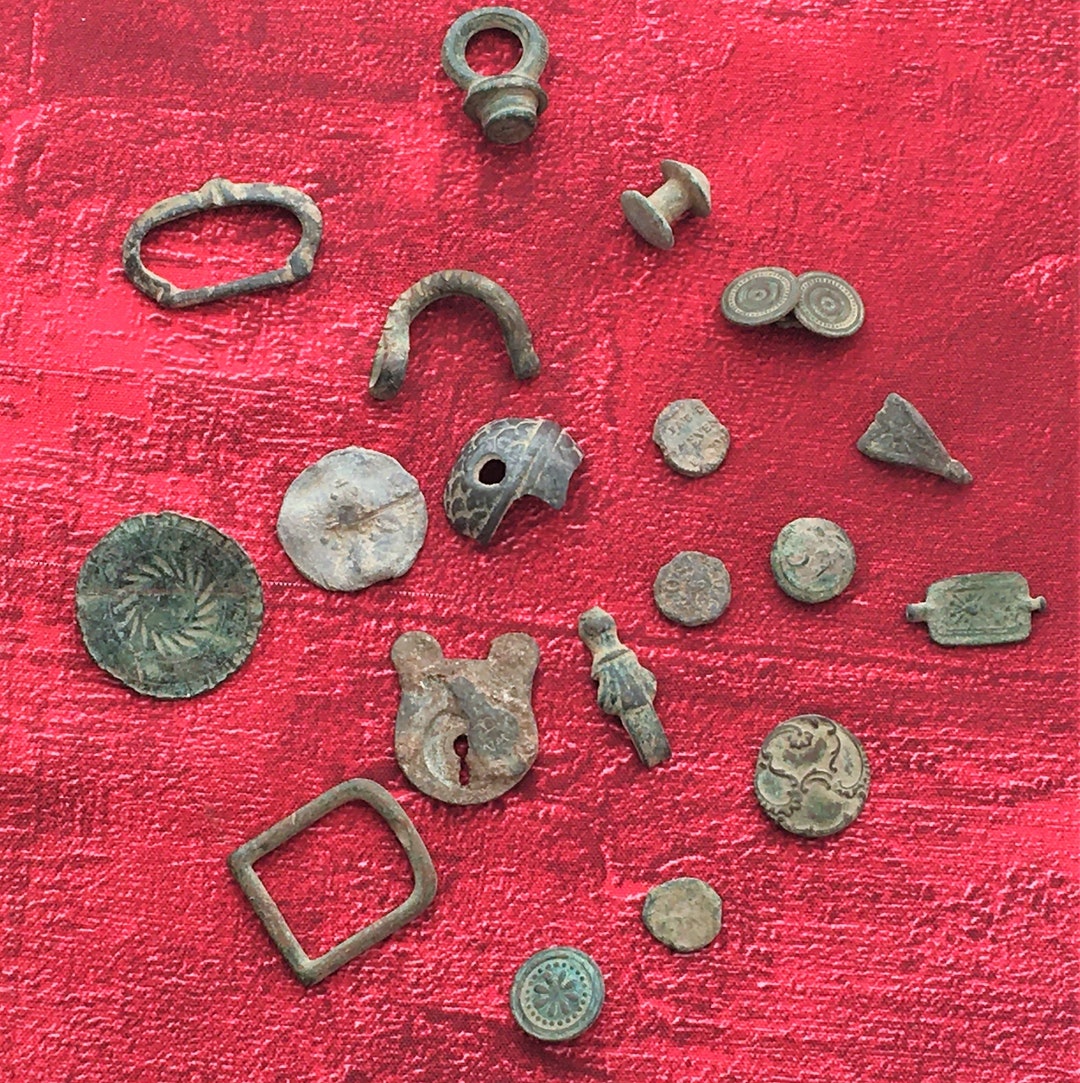 Old Coins and Various Everyday Objects From France Rare French Bronze ...