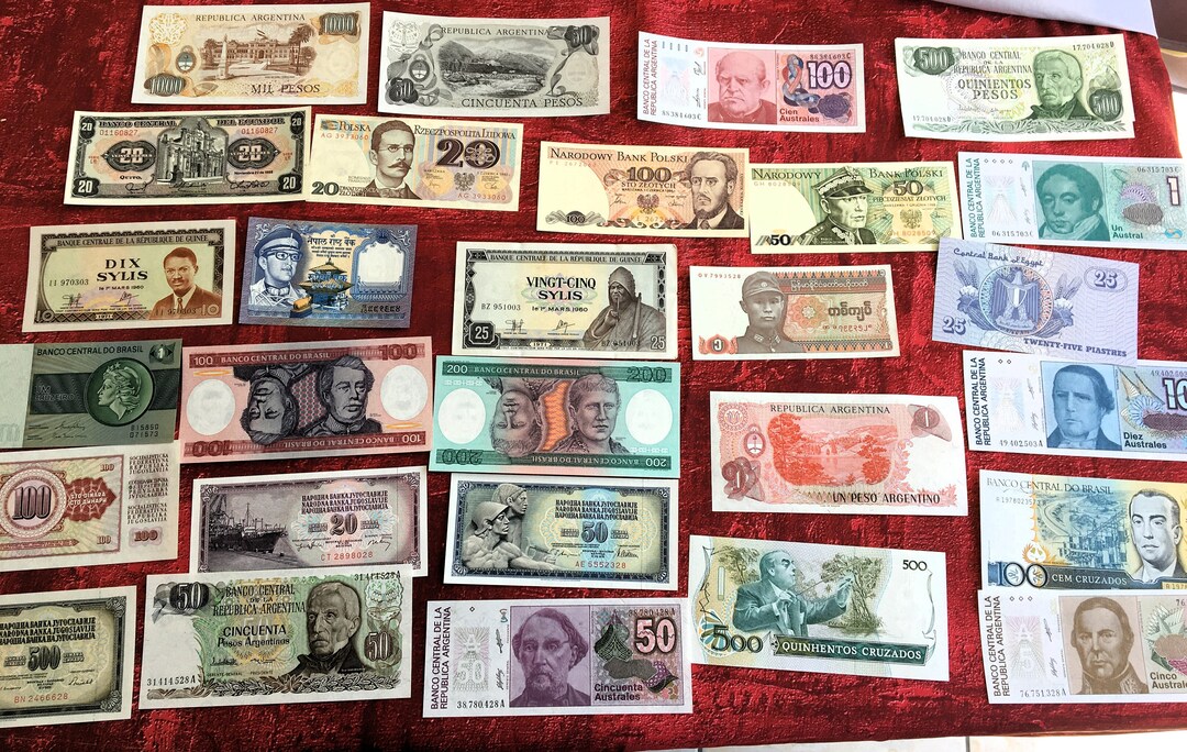 Rare 16 Ultra New Bank Notes ***, From All Over the World, Scrapbooking ...