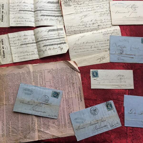 Antique Post Office Letters - Etsy