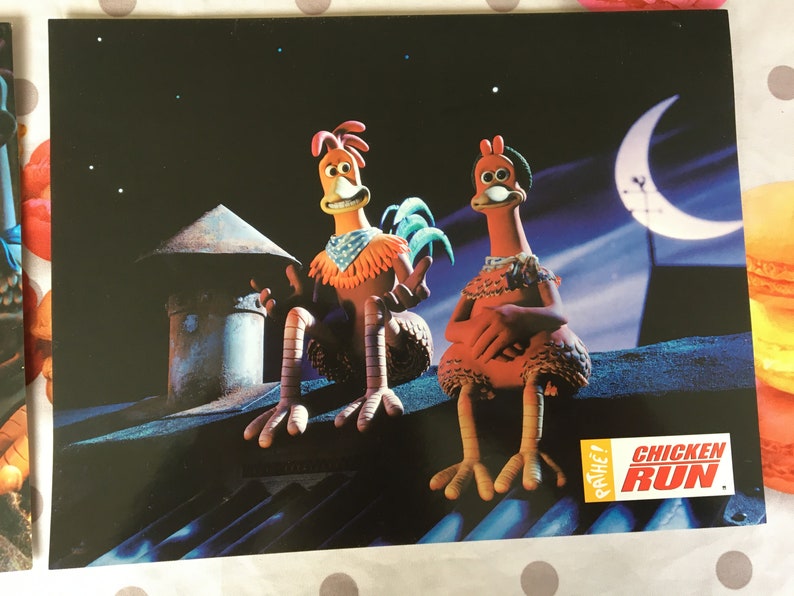 Chicken RUN Pathé (7) Advertising Posters Photographs Cinema-animated ...