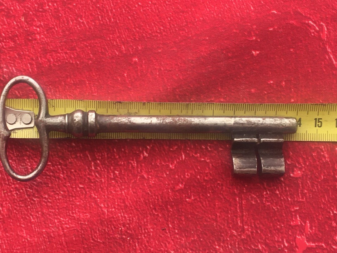 Old Lock Key Number 2 (scan7) From Castle Door in France Antiques ...