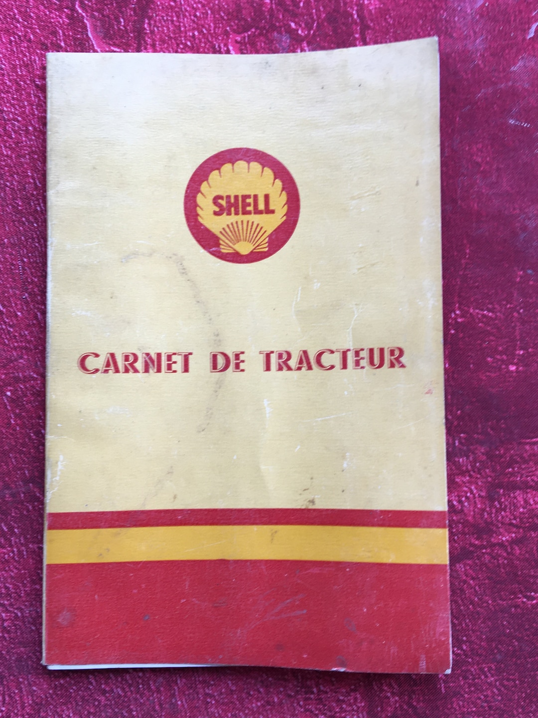 Shell Petrol Station Tractor Logbook-maintenance-use-observation-real ...