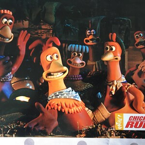 Chicken RUN Pathé (7) Advertising Posters Photographs Cinema-animated ...